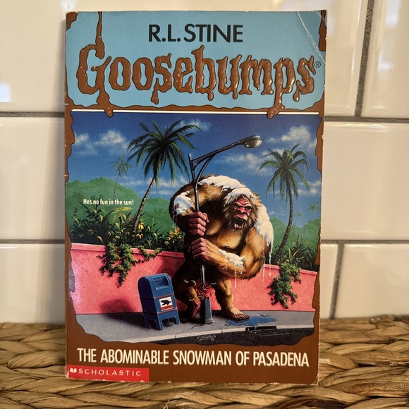 Toys | The Abominable Snowman Of Pasadena Goosebumps 38 Rl Stine 2nd ...